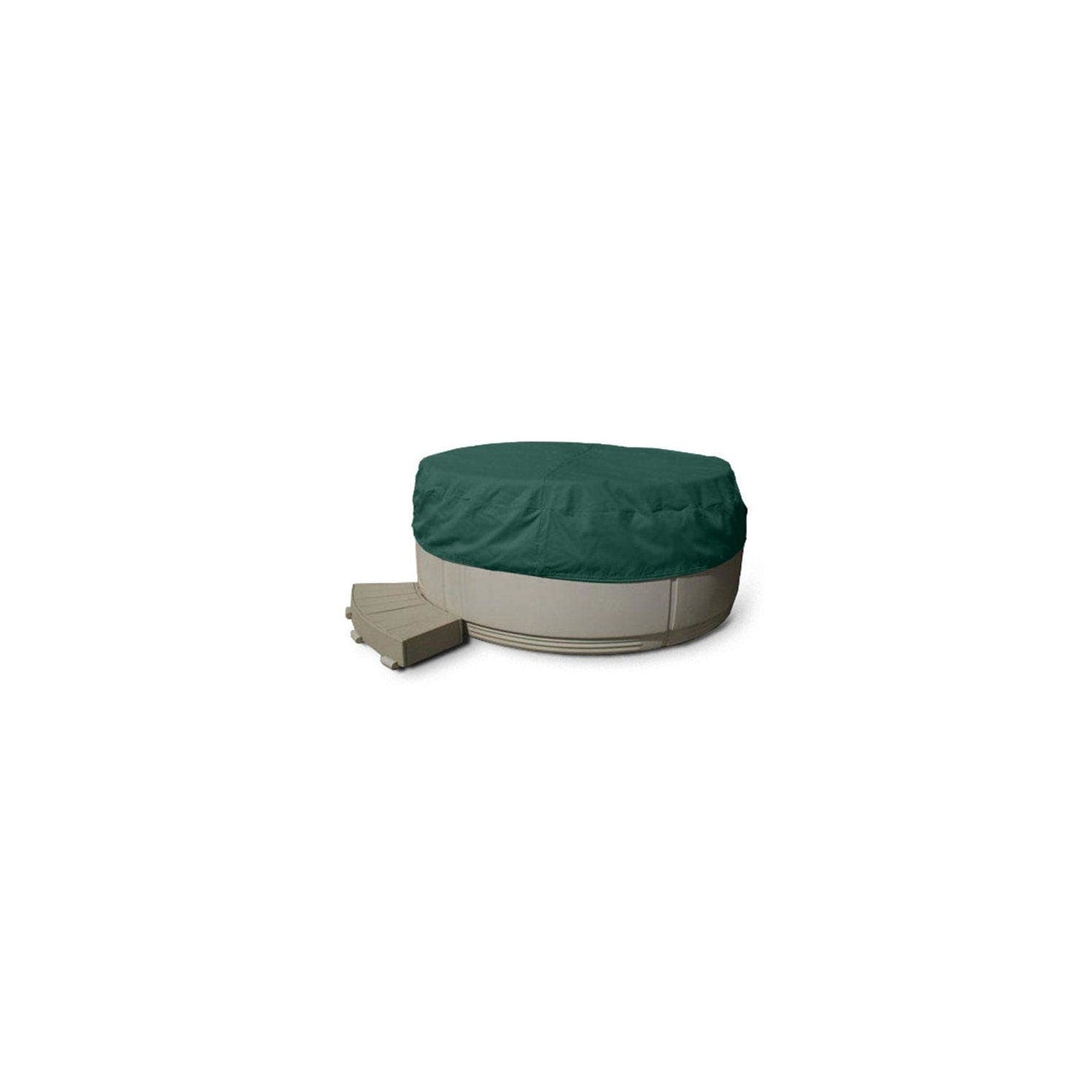 Covermates Round Hot Tub Cover - Light Weight Material, Weather ...