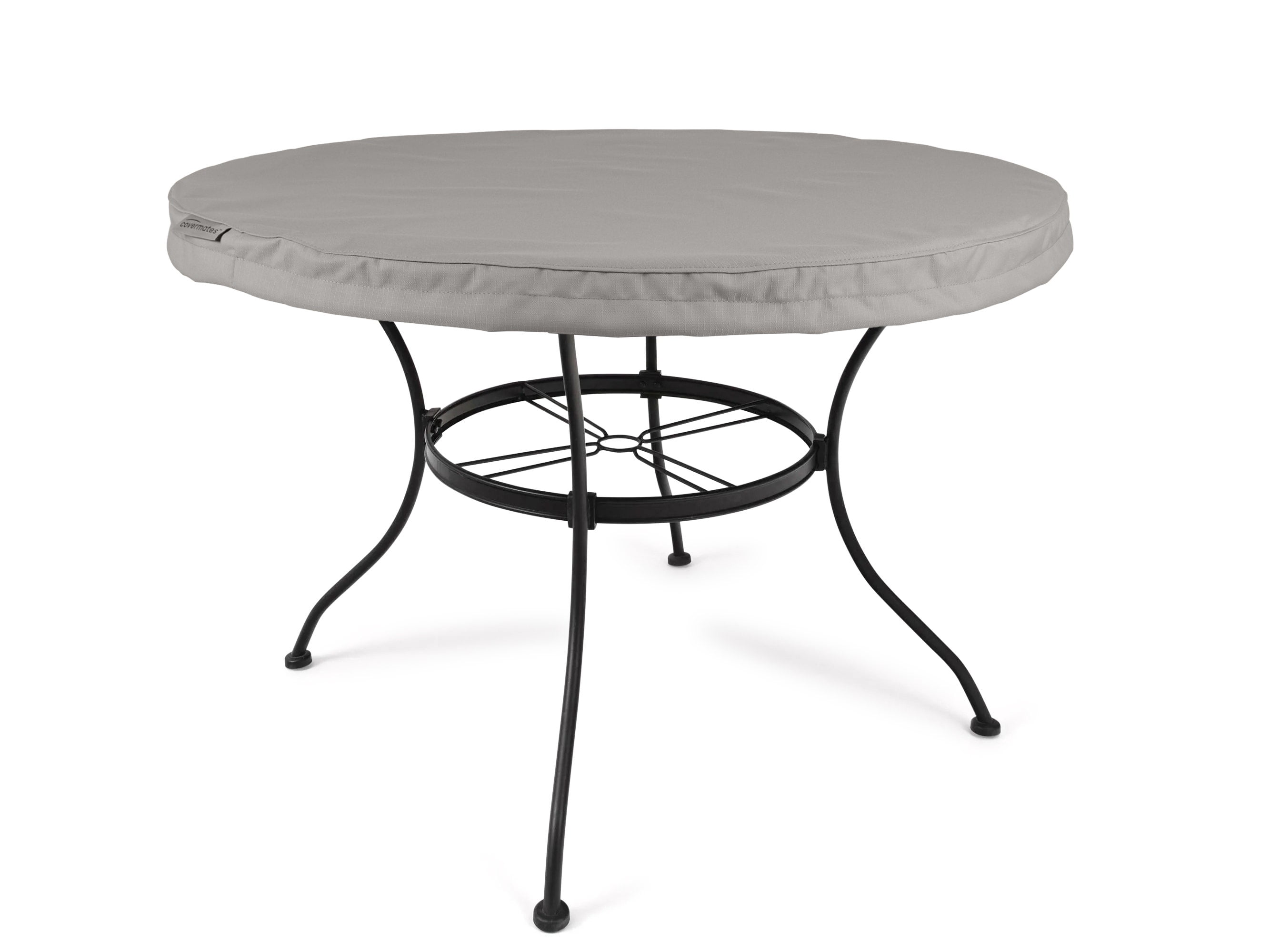 Covermates Round Table Top Cover - Heavy-Duty Polyester, Weather ...
