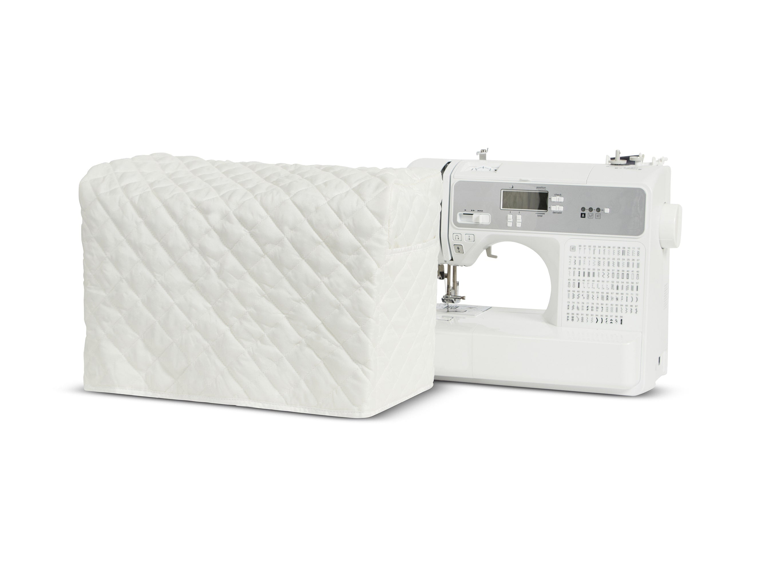 CoverMates Sewing Machine Cover, Padded Protection, Storage Pockets ...