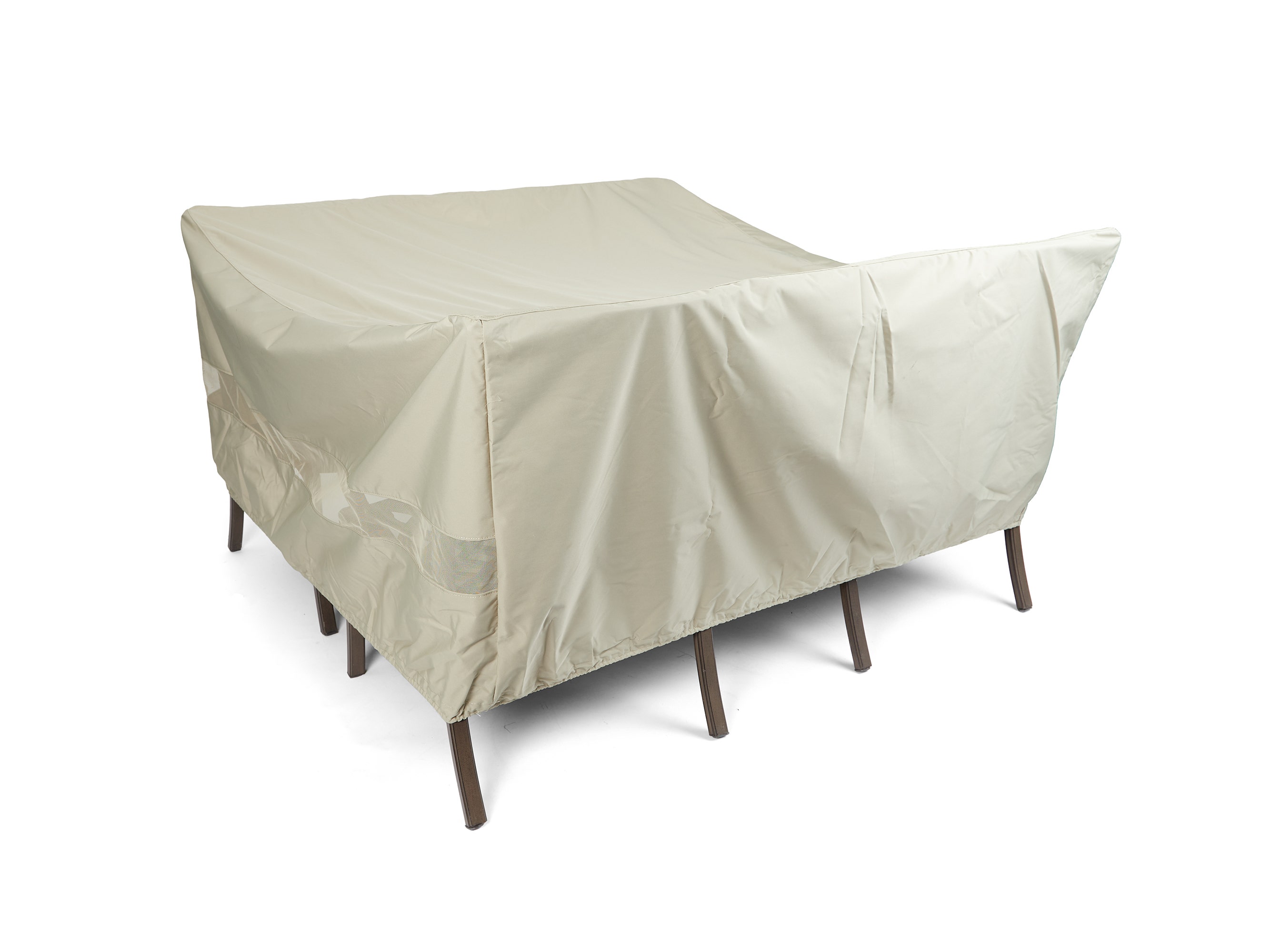 Covermates Square Firepit/Chair Set Cover - Weather Resistant Outdoor ...