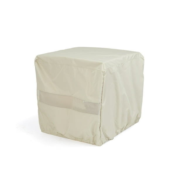 Covermates Square Firepit Cover – Water-Resistant Polyester, Mesh ...