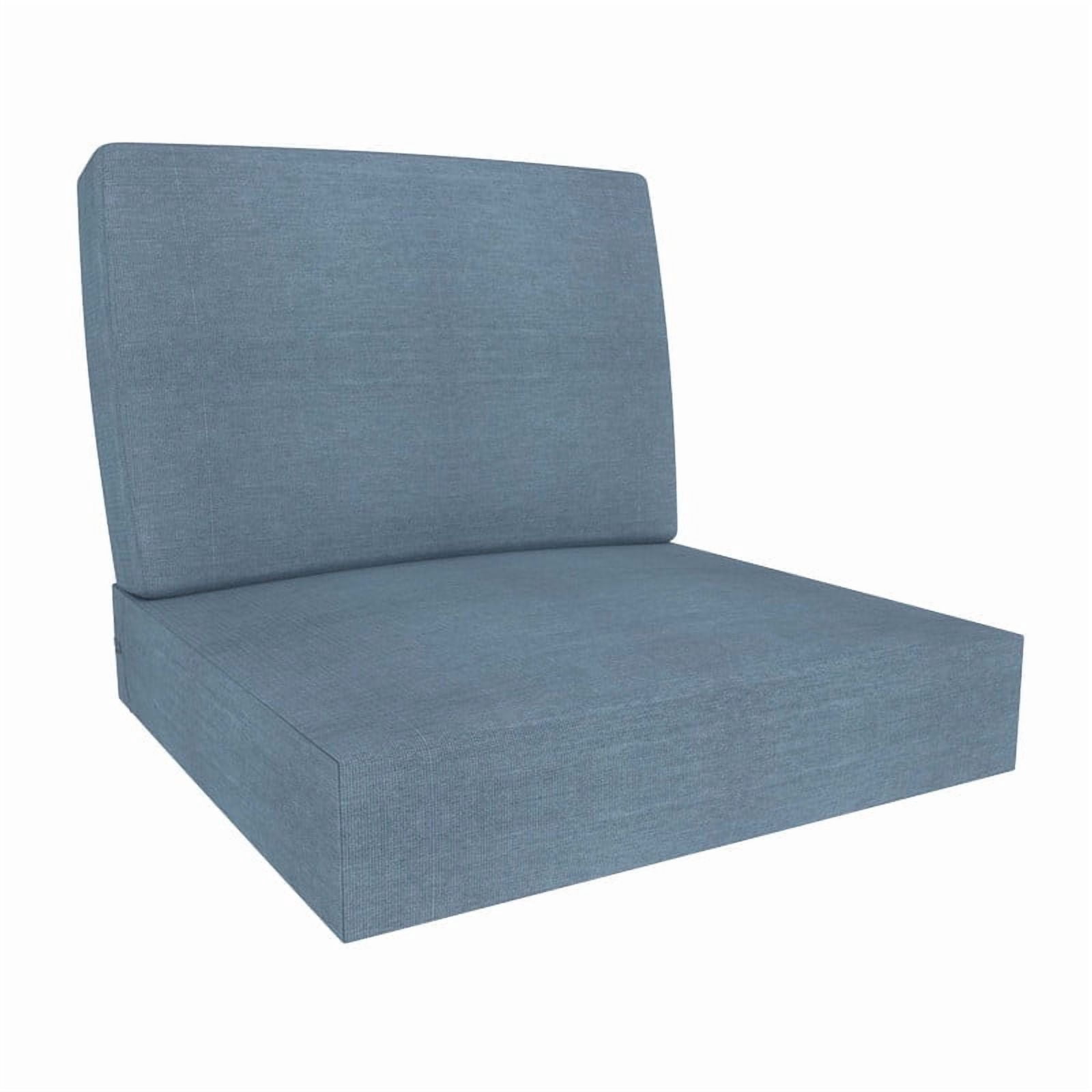 Covers&All Outdoor Sunbrella Deep Seat Cushion Set, Water, UV & Fade ...