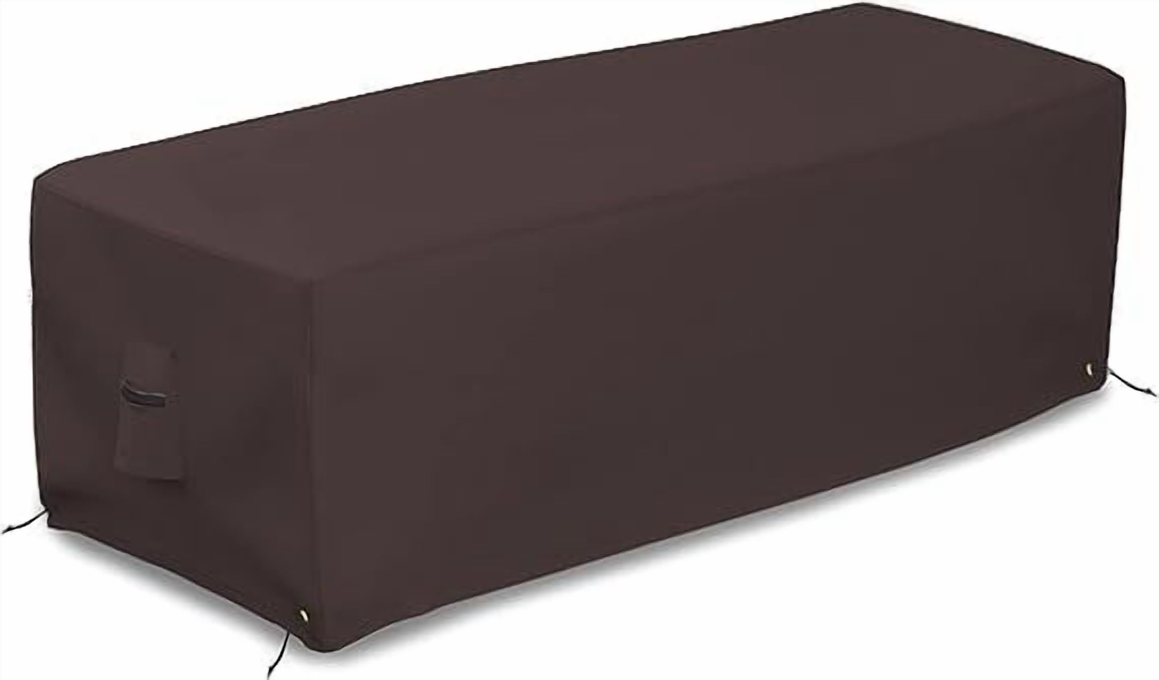 Covers & all Outdoor Rectangular Fire Pit Cover, Rectangle Heavy Duty18 ...