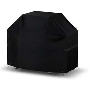 AUQ Round Grill Cover,Waterproof and UV Resistant,Heavy Duty 420D ...