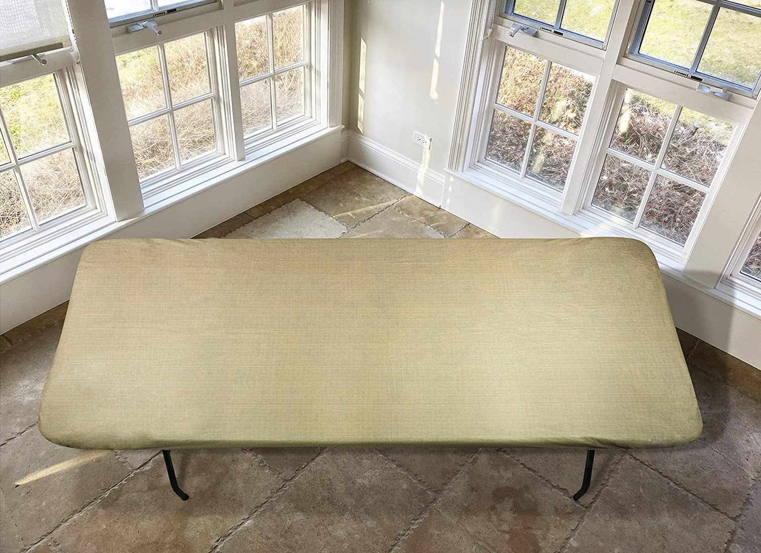 Covers For The Home Deluxe Elastic Edged Flannel Backed Vinyl Fitted ...