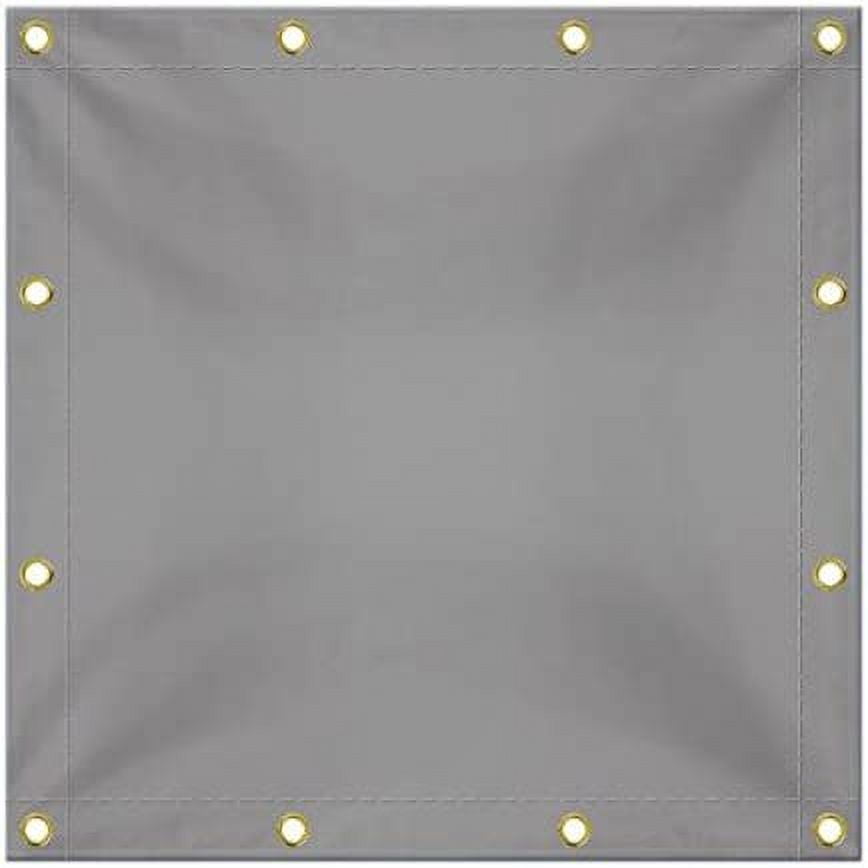 Covers & All Heavy Duty Tarp, 18 Oz PVC Polyester Waterproof Tarps ...