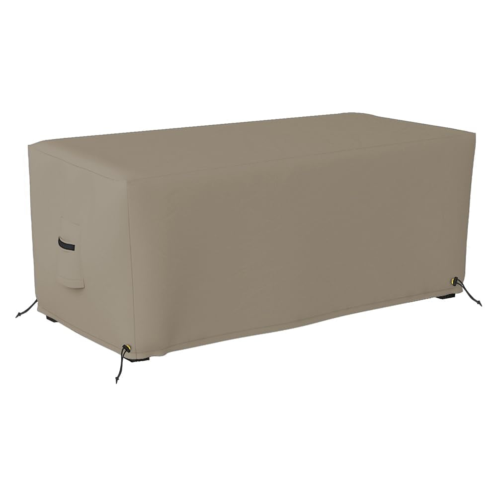 Covers & all Rectangle Ottoman Cover, 12 Oz Waterproof UV & Weather ...