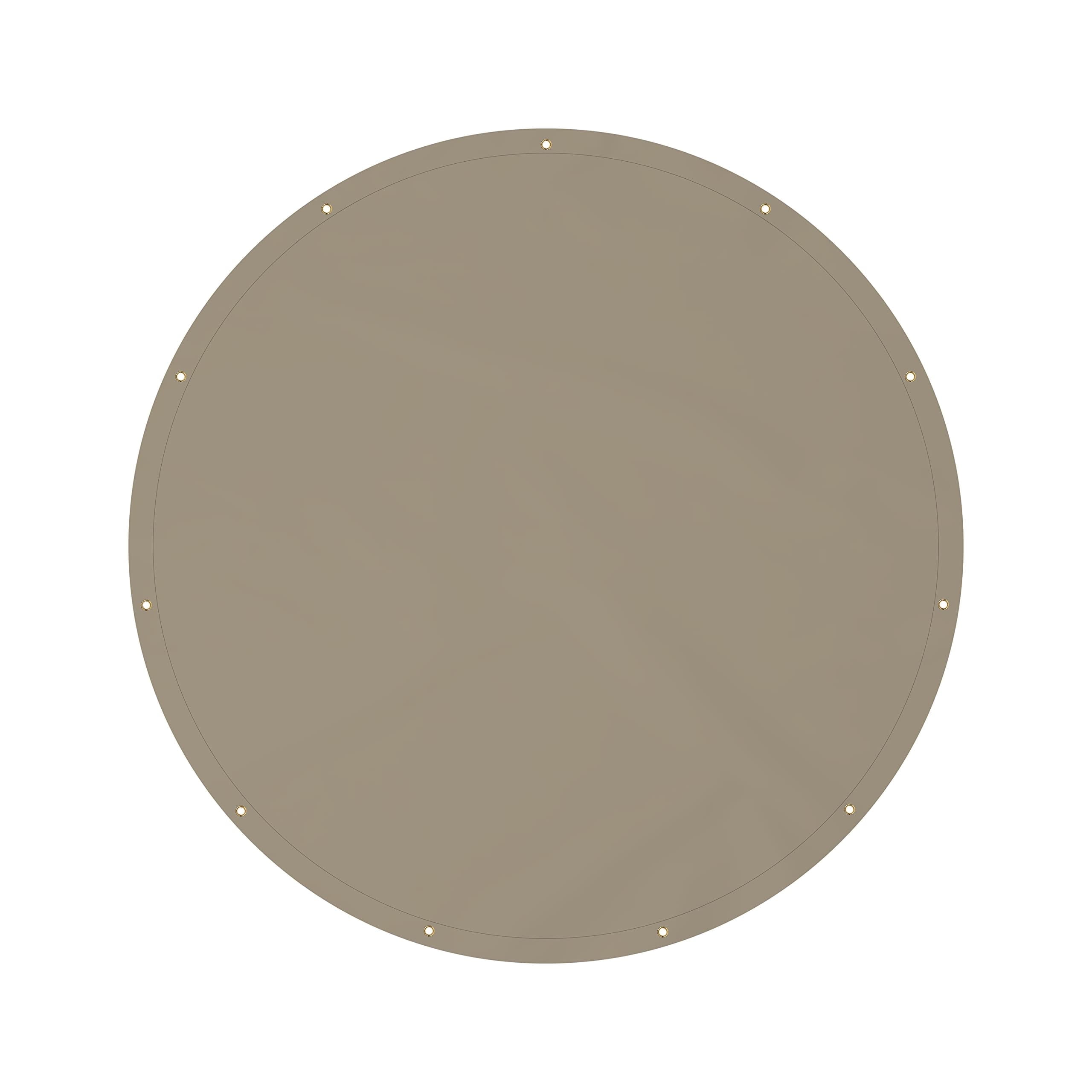 Covers&All Round Tarps, 12 Oz Made of Waterproof Tear and UV-Resistant ...