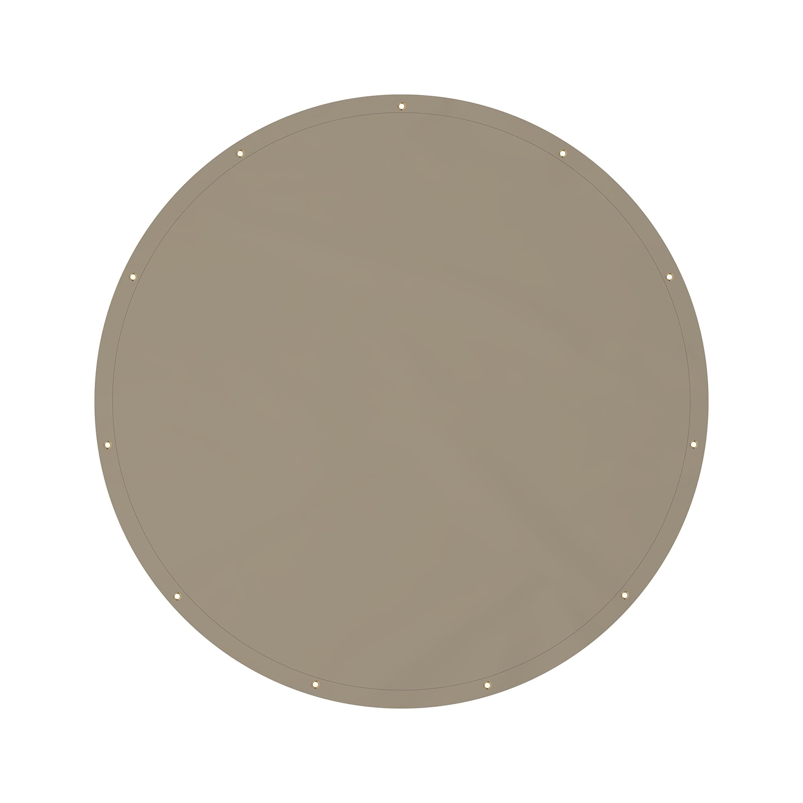 Covers&All Round Tarps, 12 Oz Tear and UV-Resistant Multipurpose Tarp ...