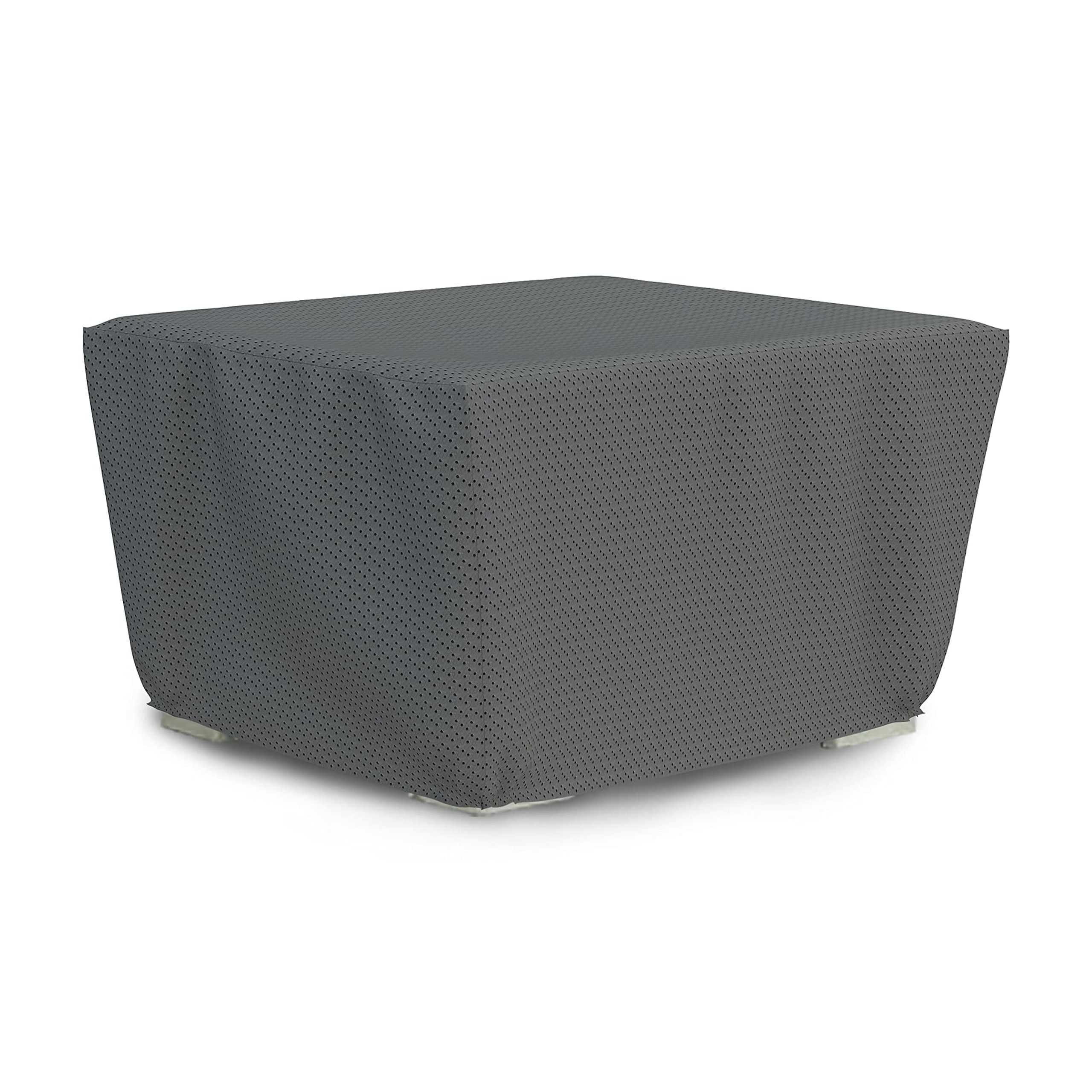 Covers & all Square Fire Pit Cover with Elastic, 160 GSM Duro Pro ...