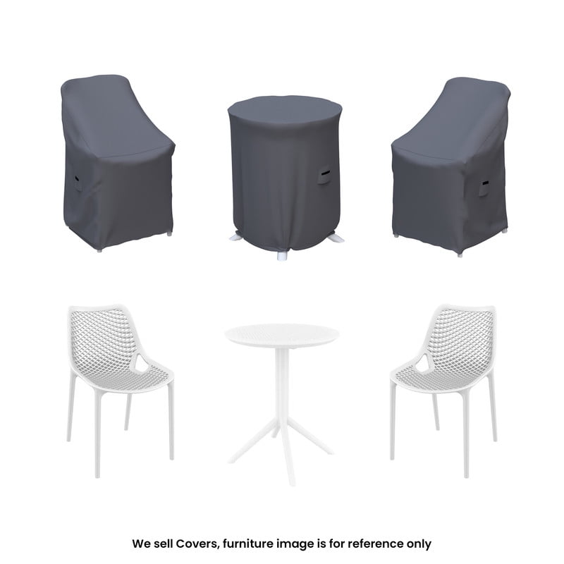 Covers & all Outdoor Bistro Set Covers for Farrah Sky 2-Person Round ...