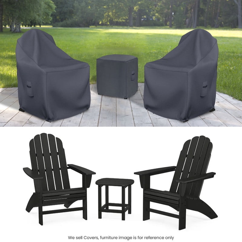Covers & all Patio Conversation Set Covers for Vineyard 3-Piece ...