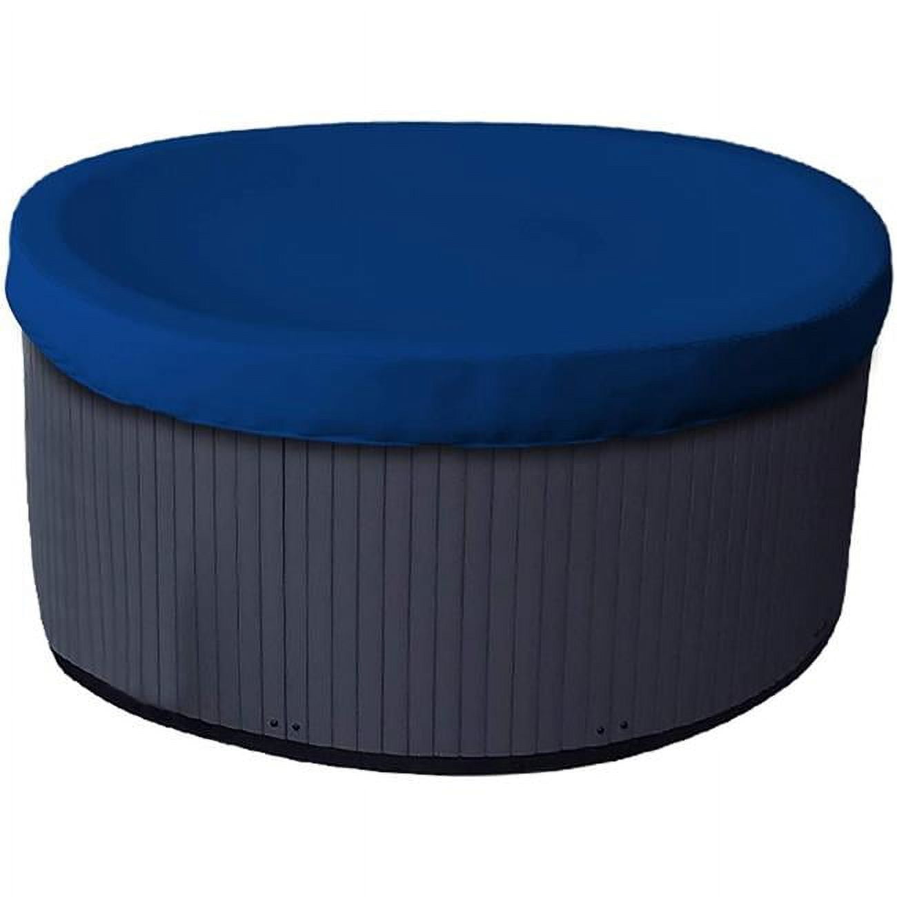 Covers & All RHOTTUB-TUFF-Blue-01 18 oz Waterproof Round Hot Tub & Spa ...