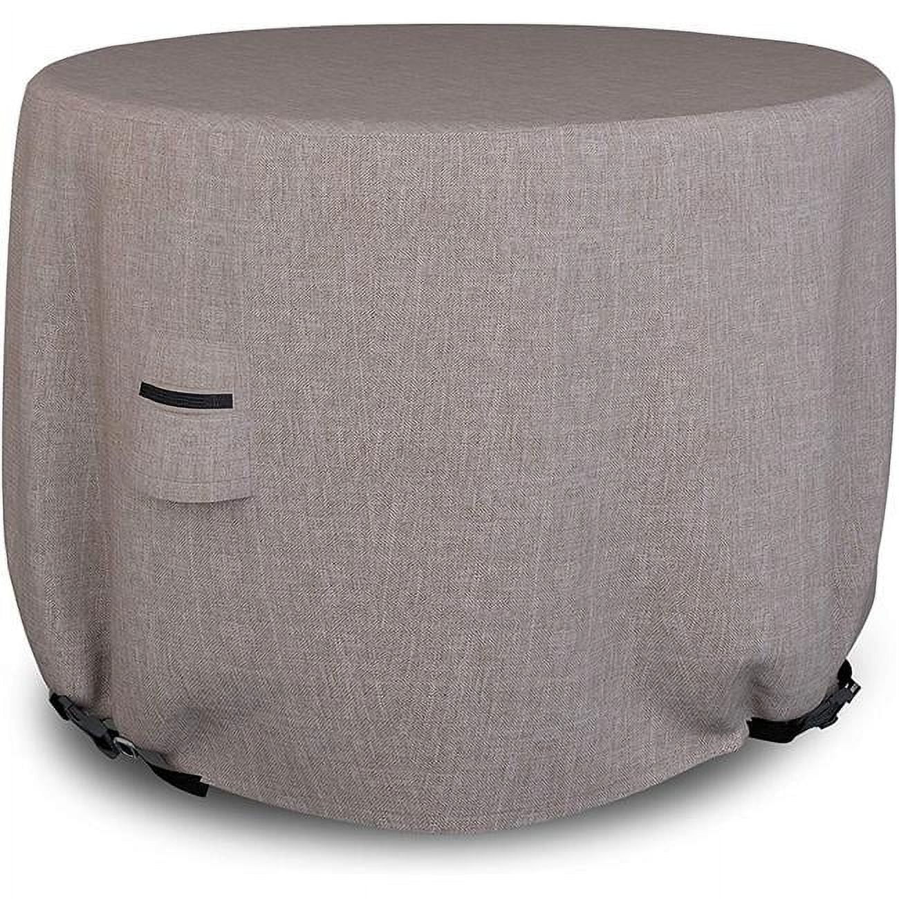 Covers & All RTable-Fab-Sand-04 54 in. dia. x 24 in. Waterproof Round ...