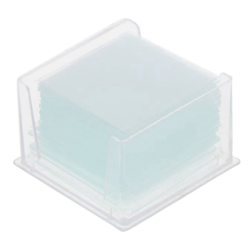 Coverslip Slides Lab Supplies Square Microscope Cover Glass Set School ...