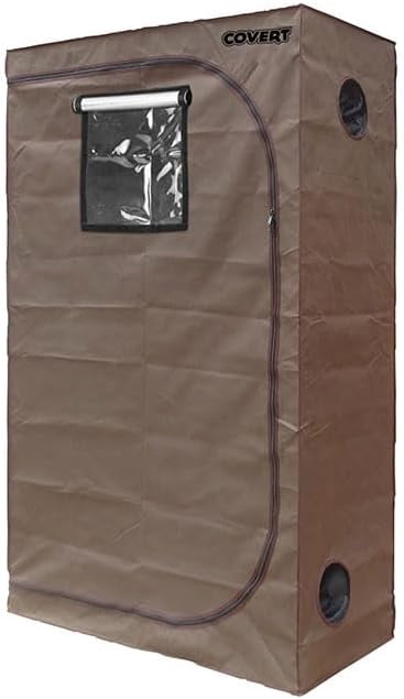 Covert 2x4 Grow Tent, 24x48x79 inch for Indoor Hydroponic Growing, 600D ...