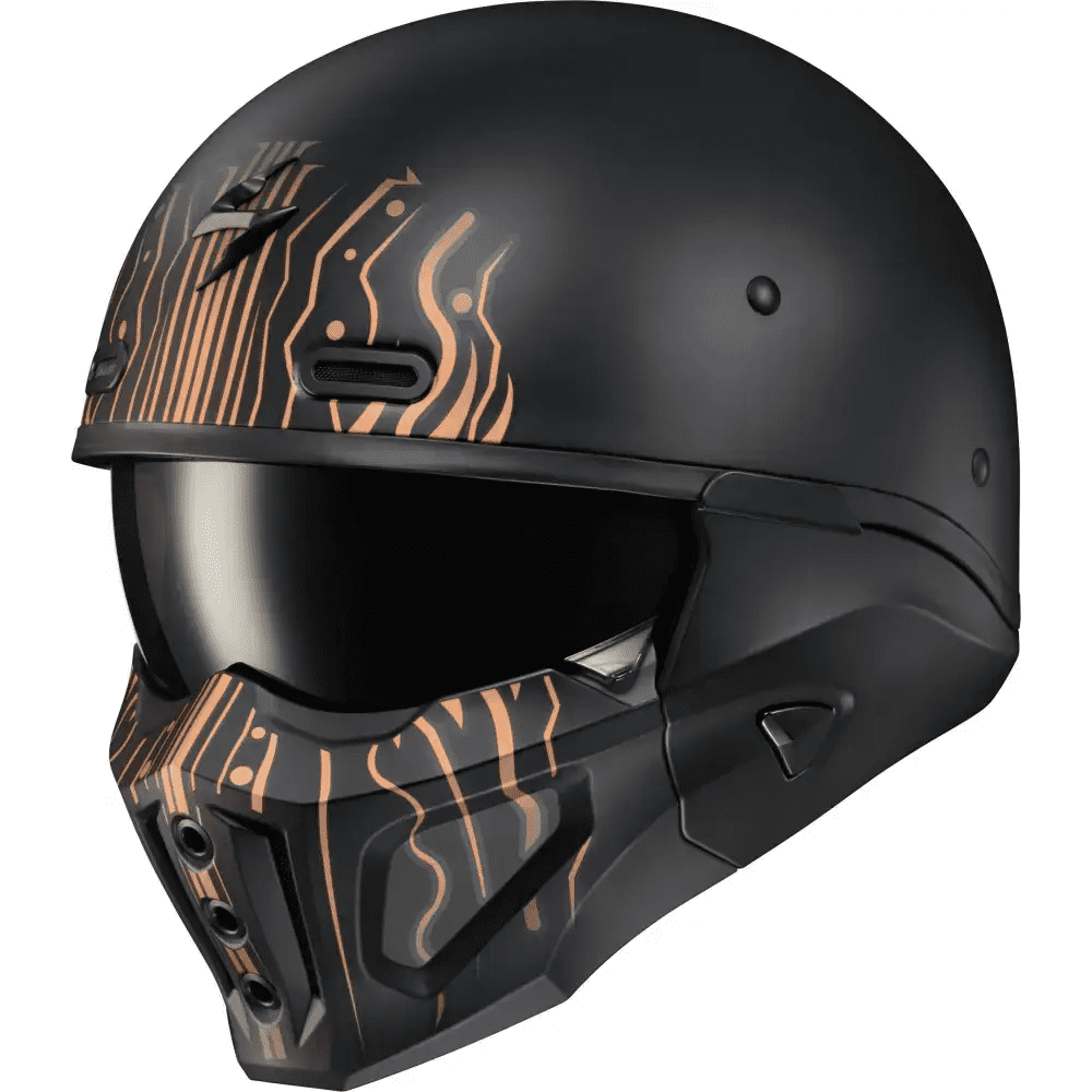 Covert X and Covert 2 Open Face Helmets in Gloss and Matte Finishes ...