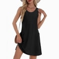 Coverup Summer Dresses for Women 2026 Eyelet Casual Loose Sleeveless ...