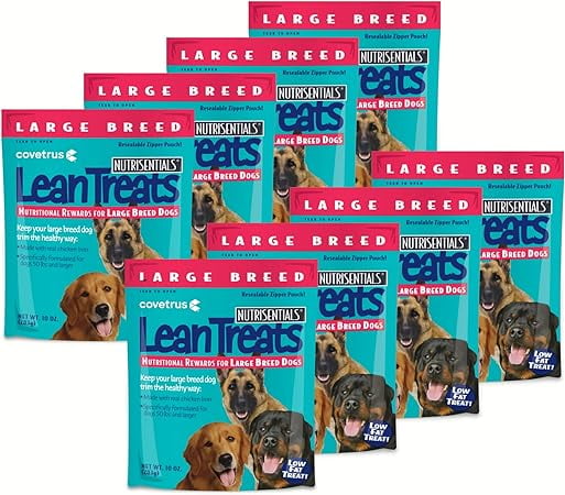 Covetrus Lean Treats - Low Fat, Nutritional Soft Dog Treats for Large ...
