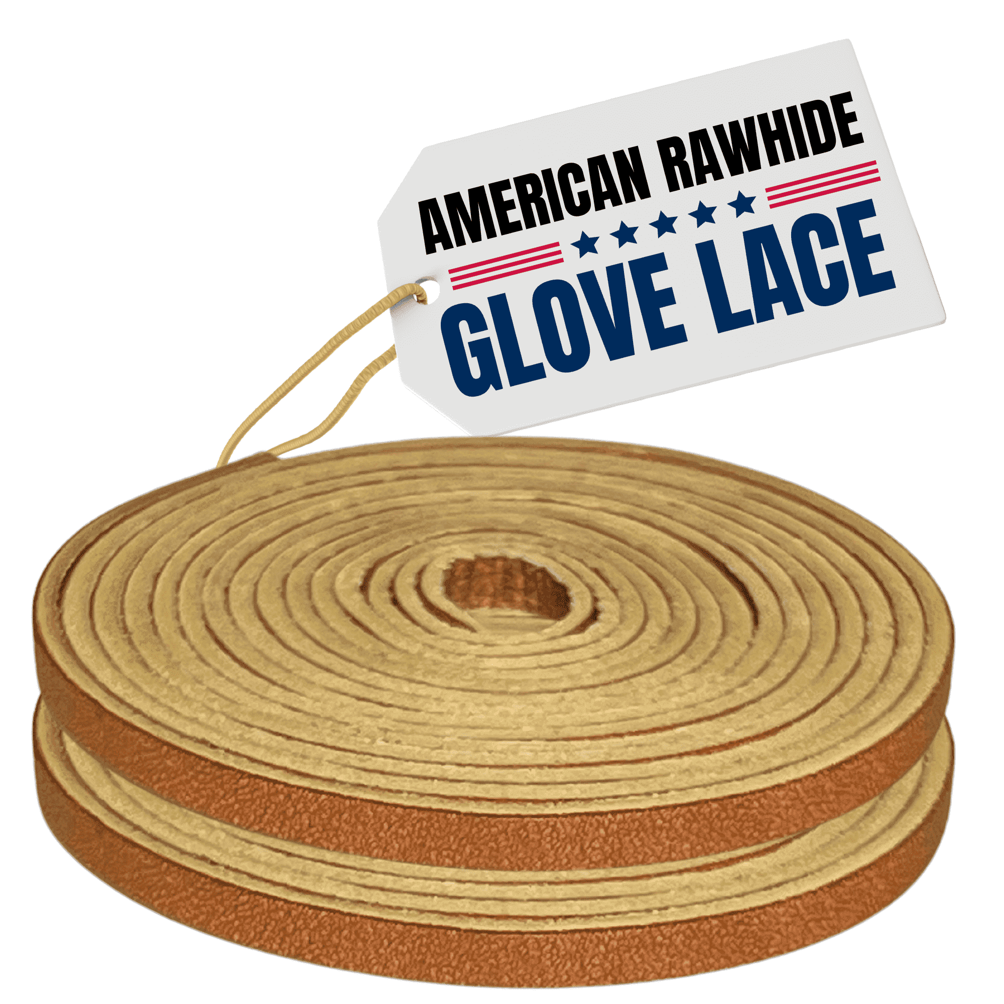 Covey Sports Baseball Glove Lace Kit, American Rawhide Leather, 2-Pack ...