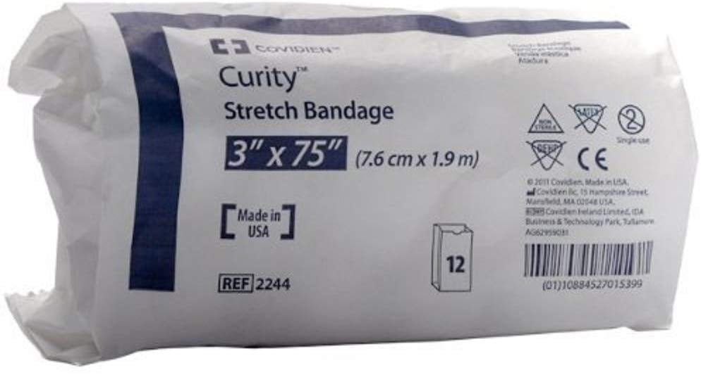 Covidien 2244 Stretch Bandage , Box, 96, Rolls, 3" X 4.1 Yds, Non ...