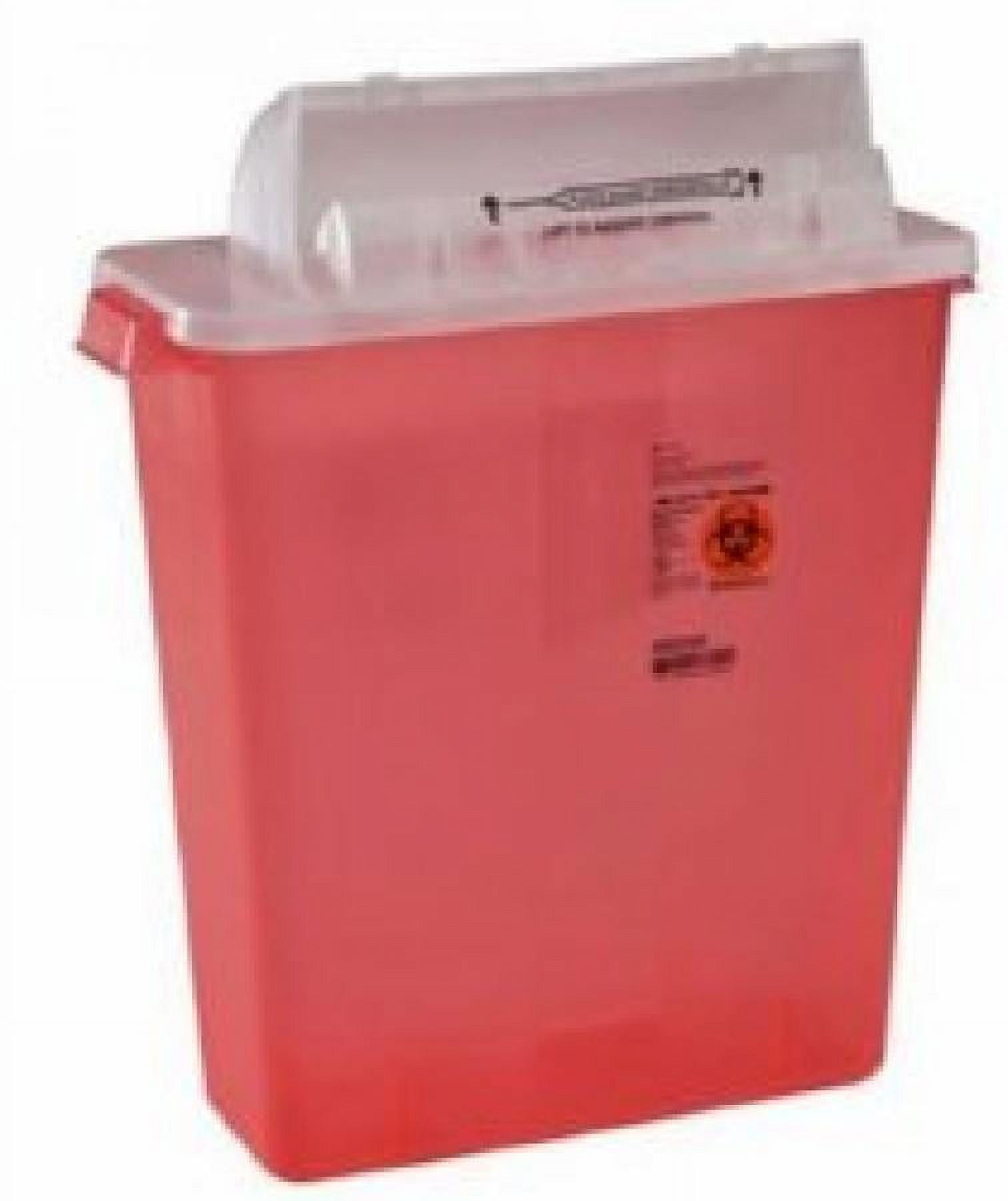 Covidien 8537SA SharpSafety Safety in Room Sharps Container ...