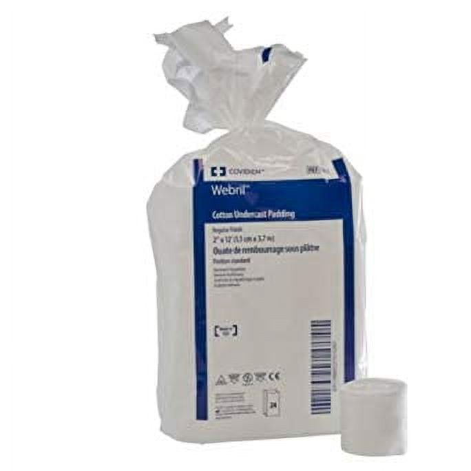 Covidien- Cotton Undercast Padding Webril 4"x12" - Pack of 12 - Walmart.com