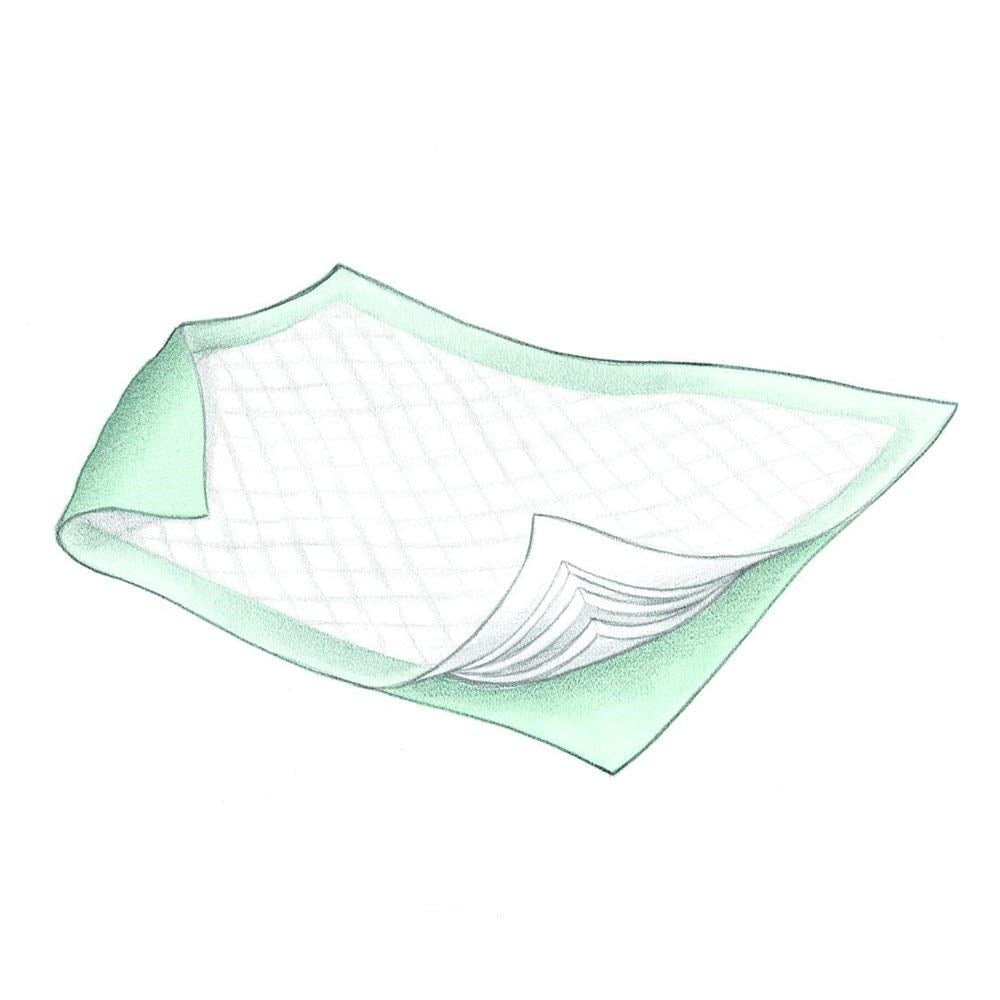 Covidien Covidien Underpad Disposable Fluff / Polymer Heavy Absorbency ...