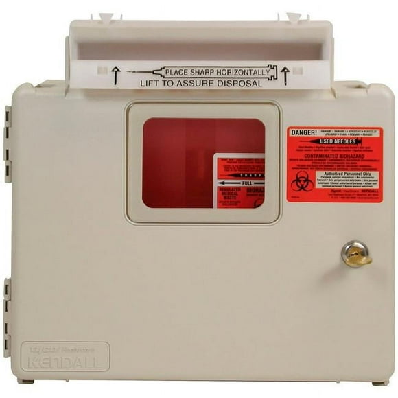 Wall Mounted Sharps Container