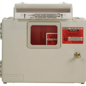Wall Mounted Sharps Container