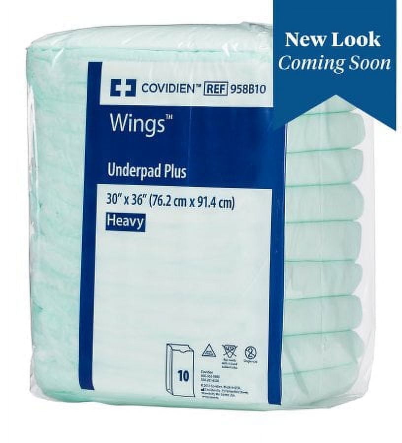 Cardinal Health Wings Plus - Case of 50, Extra Large Adult Incontinence ...