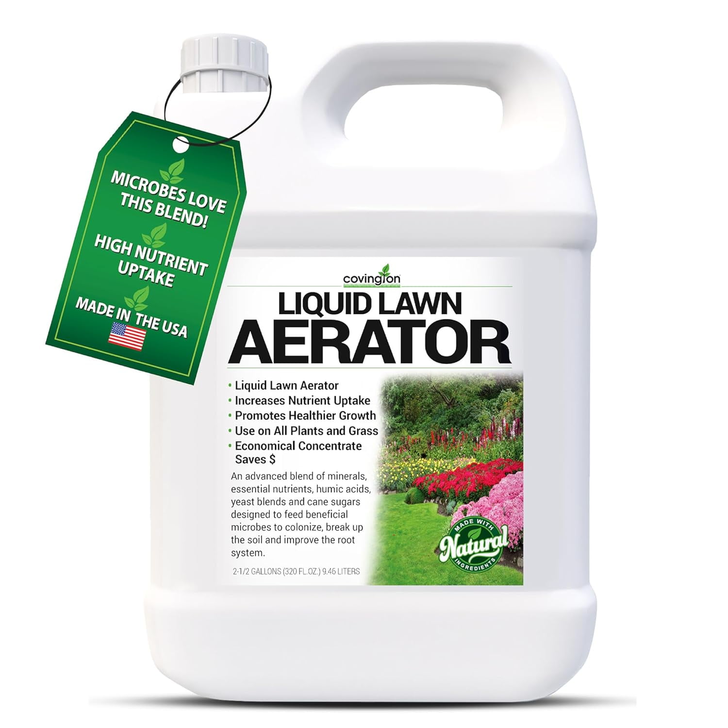 Covington Liquid Lawn Aerator 2 5 Gal Soil Conditioner Softener