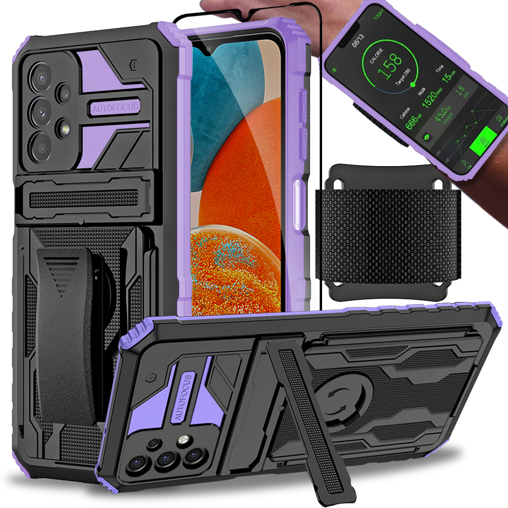 Covrware Running Wristband Belt-Clip Case for Samsung Galaxy A23 5G ...