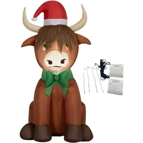 Christmas Cow Inflatables