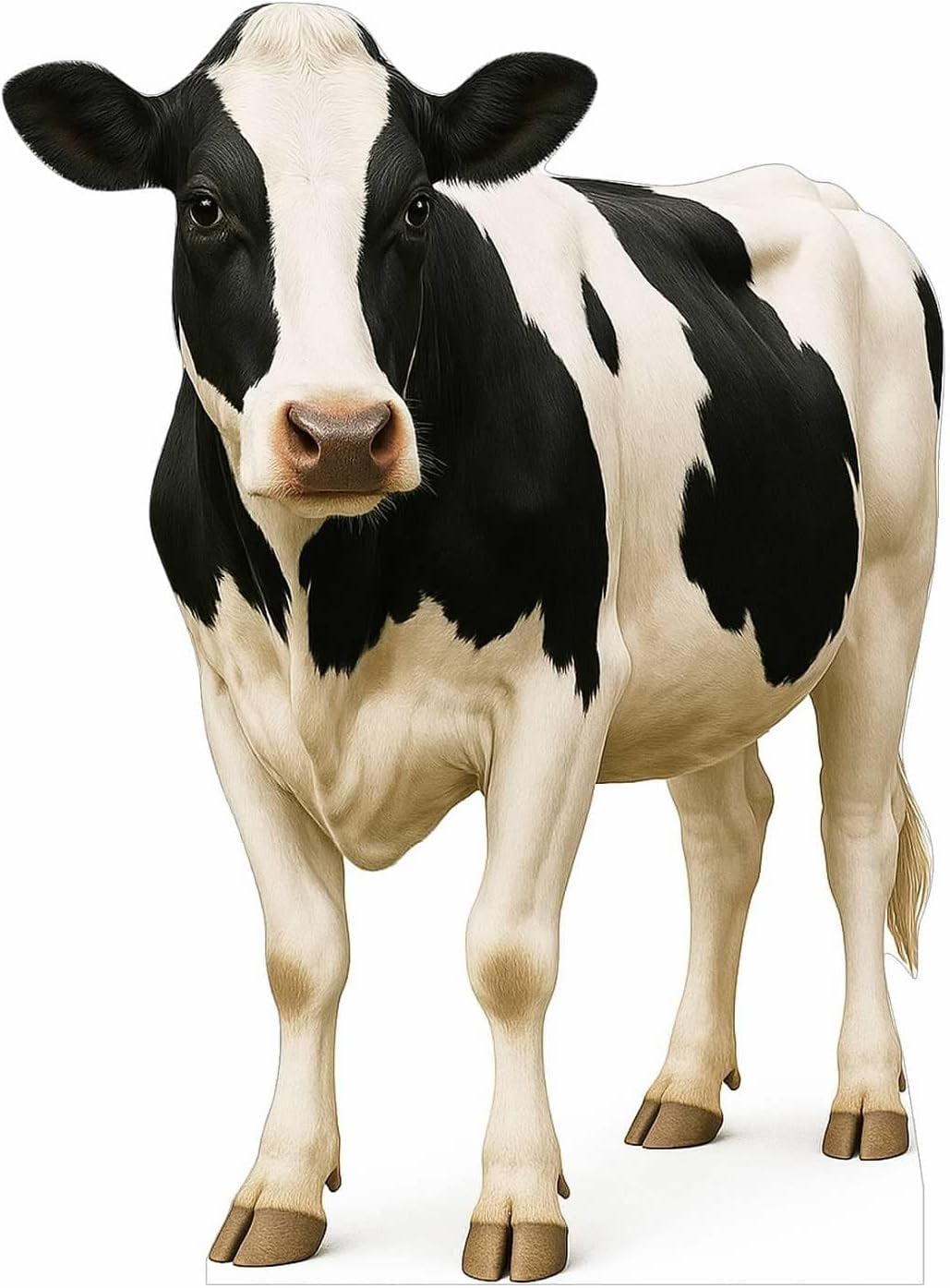 Cow 3FT Life Size Cardboard Cutout – Farm Animal Fun Standup for Photo ...