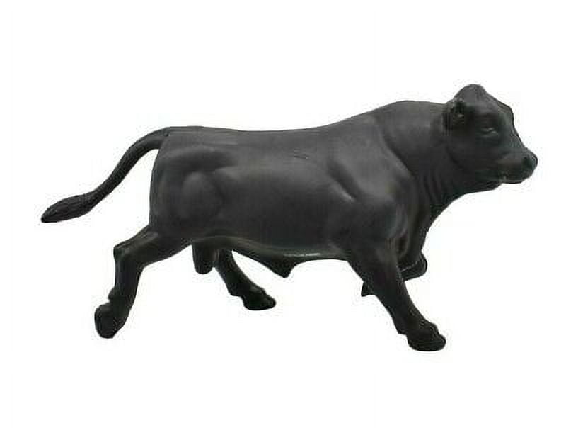 Cow Angus Bull Realistic Small Toy Model Plastic Replica Barn Animal ...