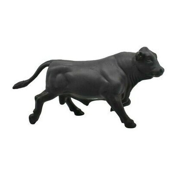 Cow Angus Bull Realistic Small Toy Model Plastic Replica Barn Animal ...