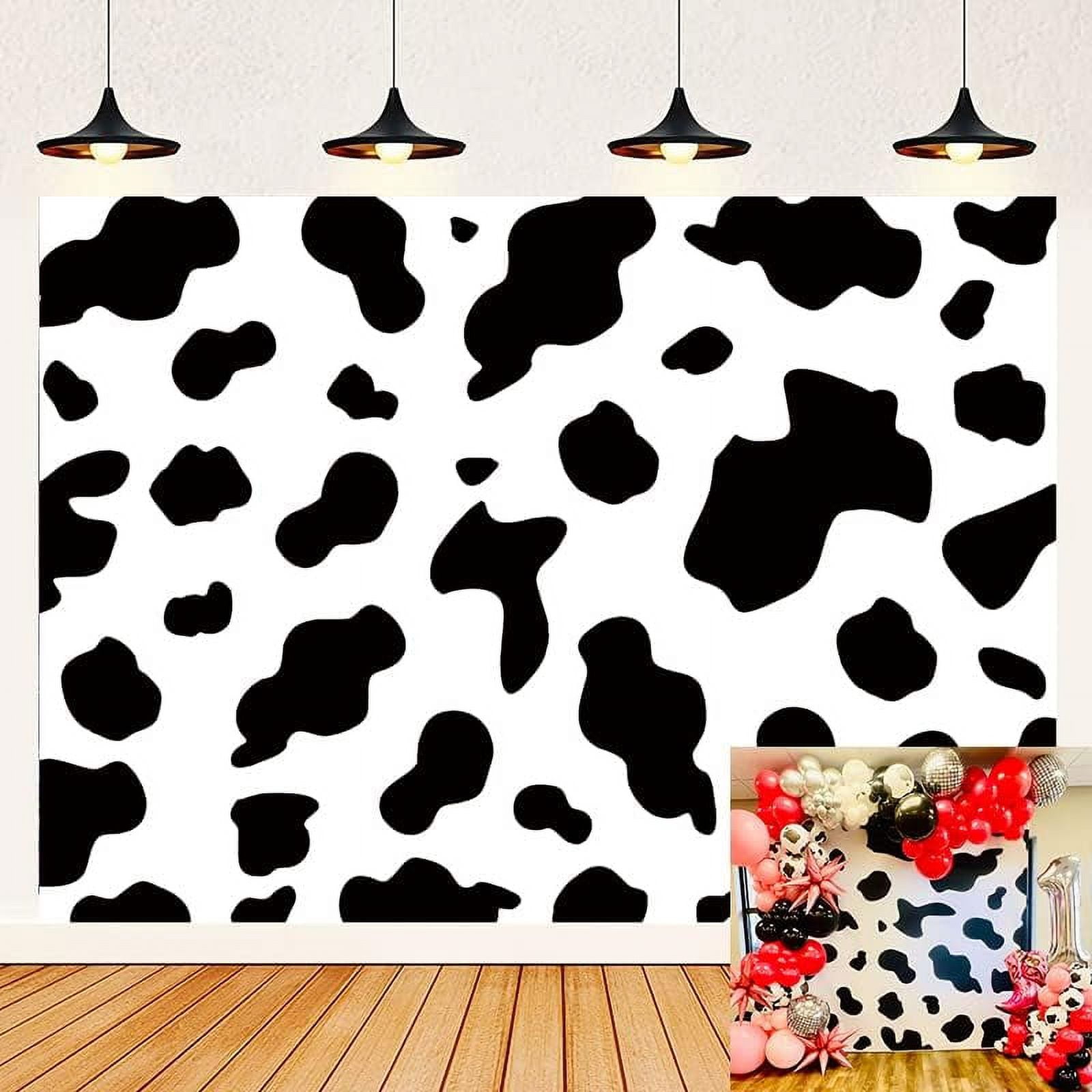 Cow Backdrop for Photography Cow Farm Animal Themed Party Background ...