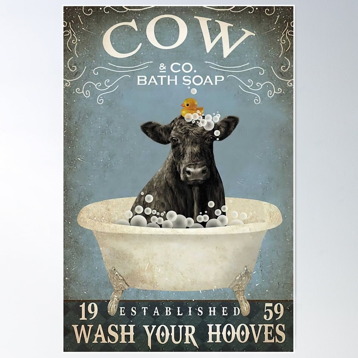 Cow Bath Soap Was Your Hooves - Cow Bathroom - Cow & Co. Bath Soap ...