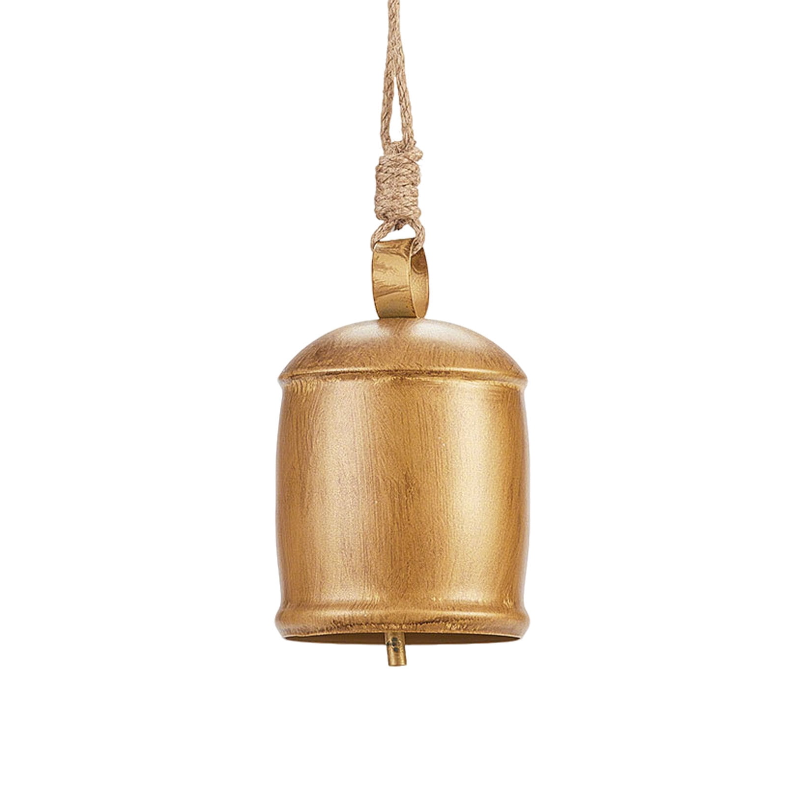 Cow Bell Decorations Brass Shabby Style Metal Hanging Bells, Rustic ...