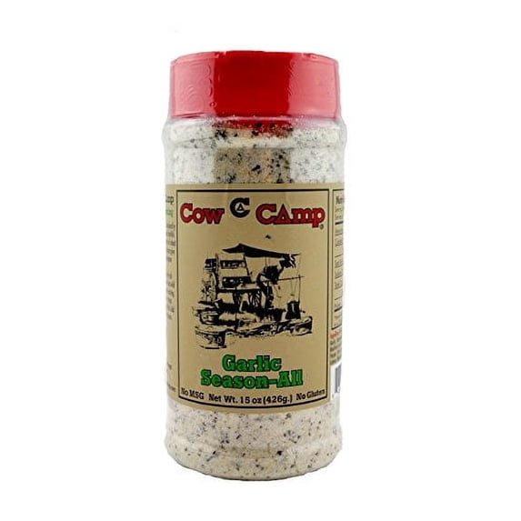 Cow Camp, Garlic Cooking Seasoning Spice, 15 Ounce - Walmart.com