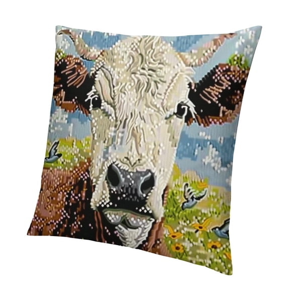 Latch Hook Rug Kits Crocheting Carpet Rug Yarn - Canvas Cushion Mat ...