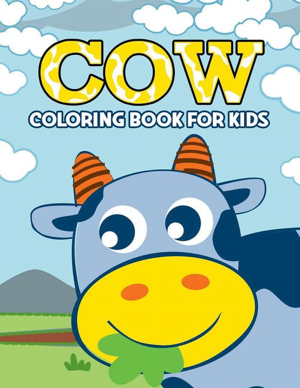 Cow Coloring Book for Kids: Over 50 Fun Coloring and Activity Pages ...