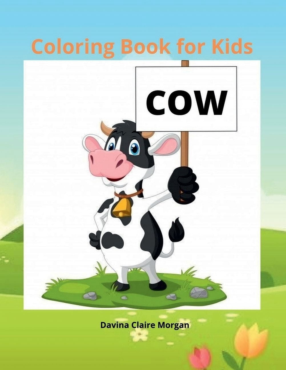 Cow Coloring Book for Kids: 50 Simple and Fun Designs of Cow for Kids ...