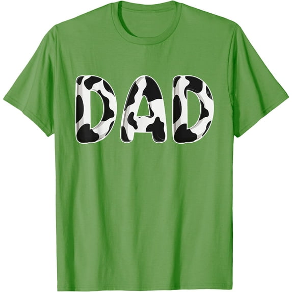 Cow Dad Birthday Family Matching Fathers Day Farm Softstyle Unisex T ...