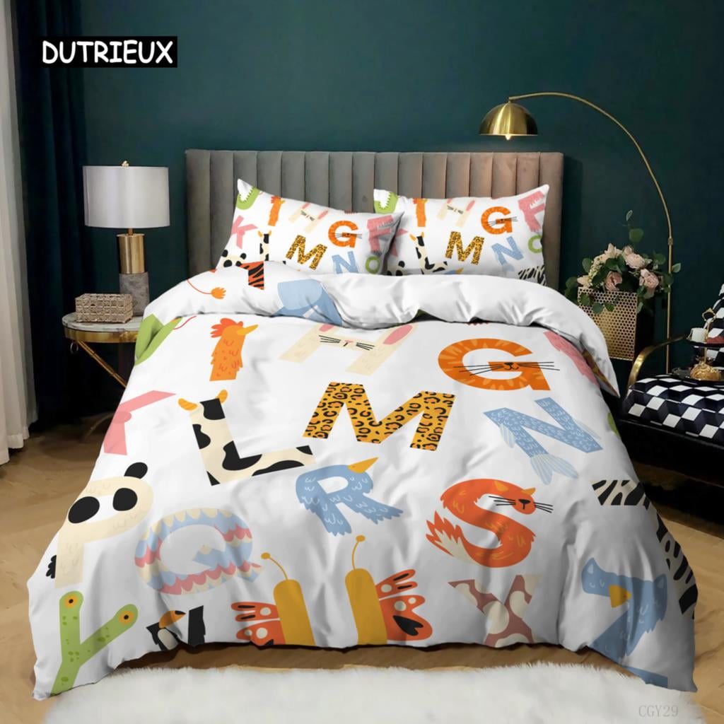 Cow Duvet Cover Set King Size Milk Cows Animal Bedding Set Microfiber ...