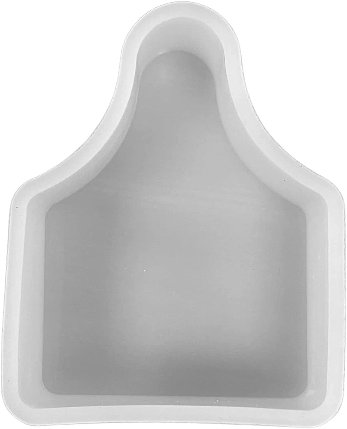 Cow Ear Tag Silicone Mold Size 2.35" Wide x 3" Long x 0.8" Deep Vent ...