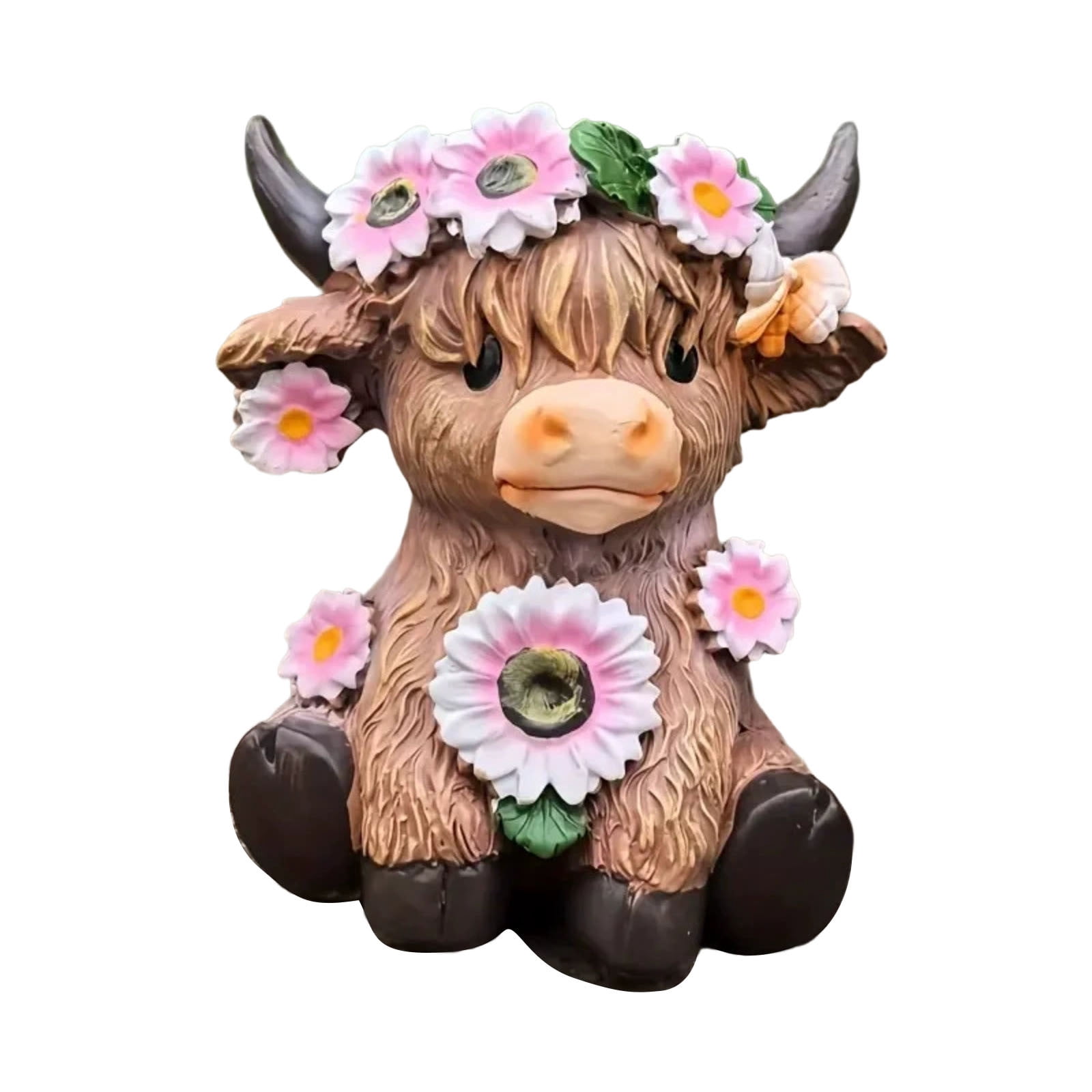 Cow Flower Pot, Unique Romantic Couple Decoration, Resin Craftsmanship ...