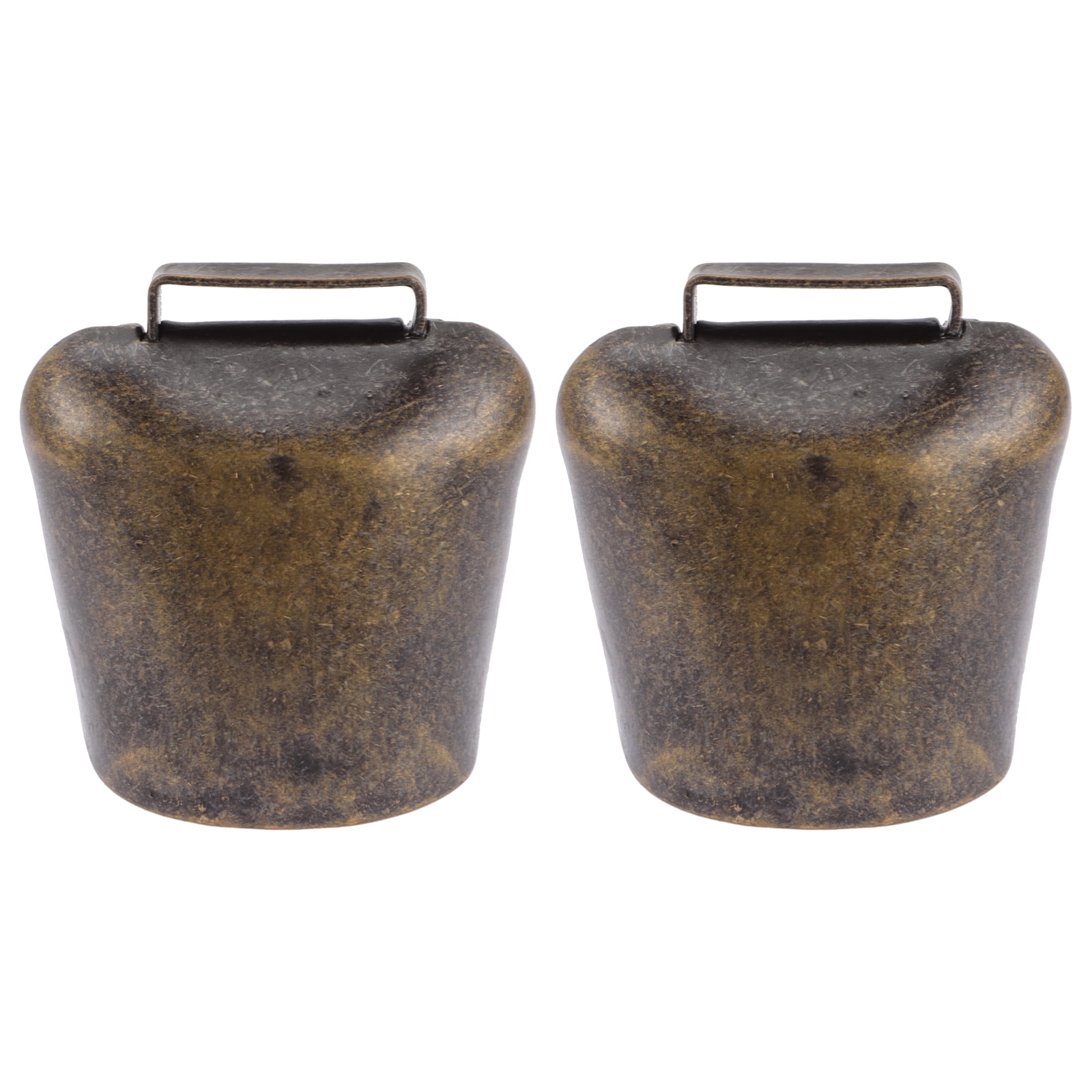 2Pcs Premium Cow Bells for Farm Animals Loud Sound Hanging Pendants ...