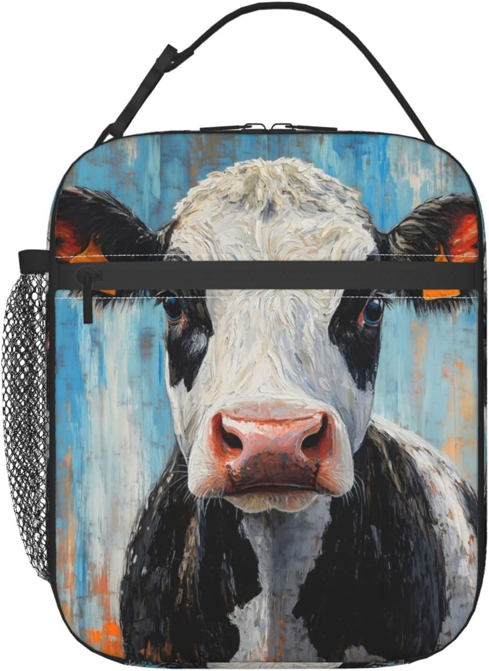 Cow Insulated Lunch Box for Women Men Cow Lunch Bag for Travel,or ...